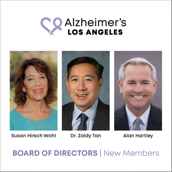 New Board Members 2023 - Alzheimer's Los Angeles