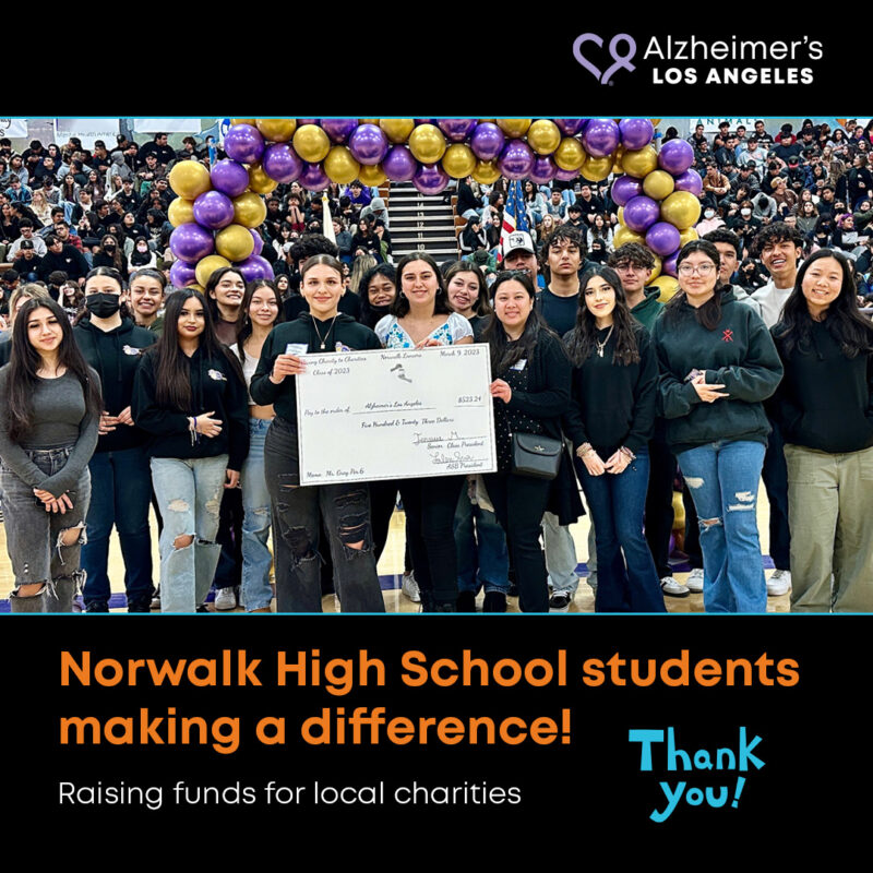hope4ALZ - Norwalk High School - Alzheimer's Los Angeles
